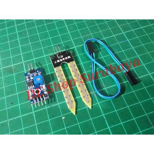 Jual Modul Sensor Kelembaban Tanah Soil Hygrometer Soil Moisture ...