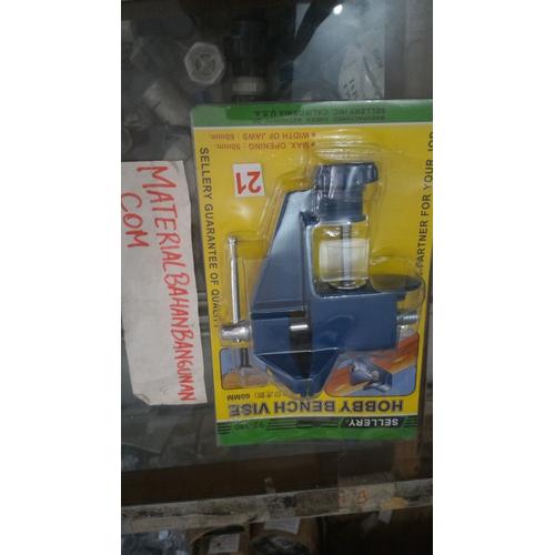 Jual Alat Press Alat Jepit Barang Dan Lain Lain Clam On Vise 60 Mm ...