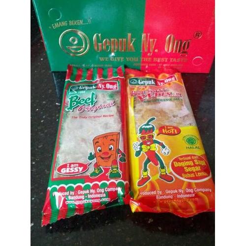 Jual Gepuk Ny Ong (Kuliner Khas Oleh Oleh Bandung) - beef less sugar ...