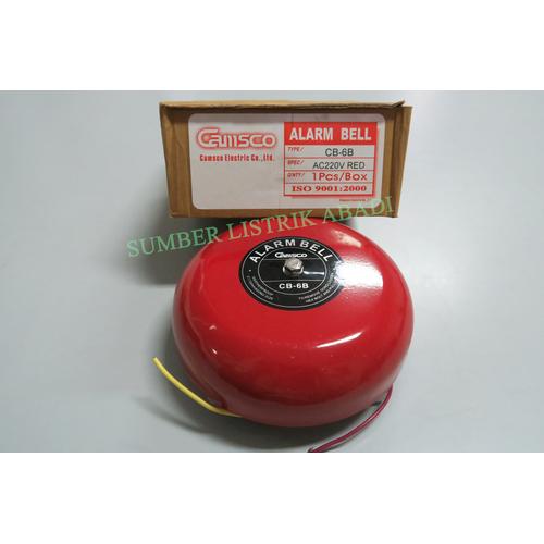 Jual Camsco Alarm Bell CB-6B 15cm (Bel Sekolah, Bel Pabrik) - Jakarta Barat - Sumber Listrik ...