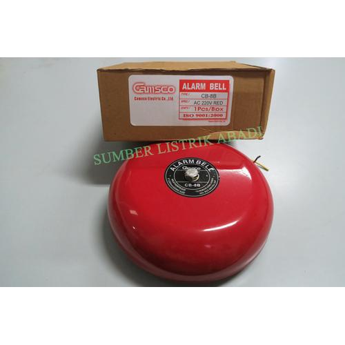 Jual Camsco Alarm Bell CB-8B 20cm (Bel Sekolah, Bel Pabrik) - Jakarta Barat - Sumber Listrik ...