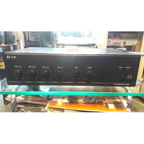 Jual TOA ZA-230W | TOA ZA230W Amplifier PA System TOA 30 Watt - Jakarta ...