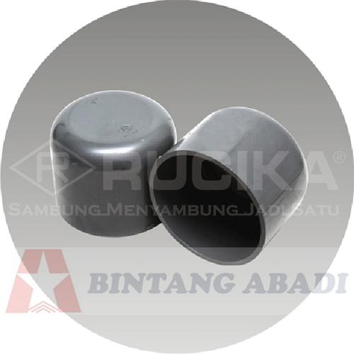 Jual Rucika Cap / Dop / Tutup PVC 1 1/4" D Polos Tanpa Drat - Kab ...