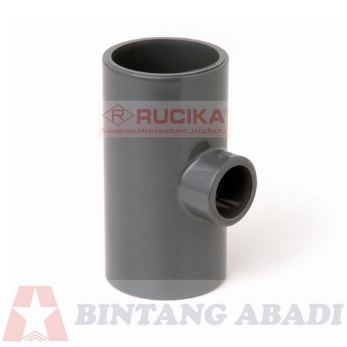 Jual Rucika Vlok Tee PVC 2" x 1 1/4" AW / Tee Reducer Polos Tanpa Drat - Kab. Bandung Barat ...