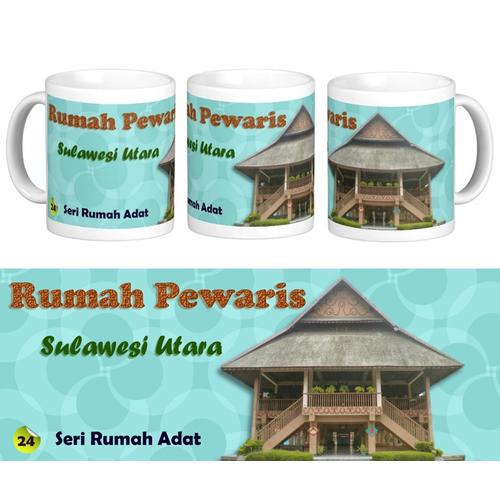 Jual Mug Rumah Adat Tongkonan, Sulawesi Utara - Kota Bekasi - MUNGIL ...