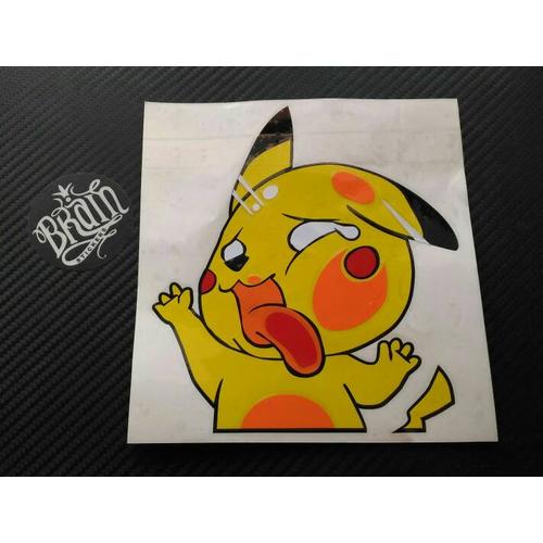 Jual Sticker kaca mobil Pikachu Pokemon - Kota Bogor - Brain Works ...