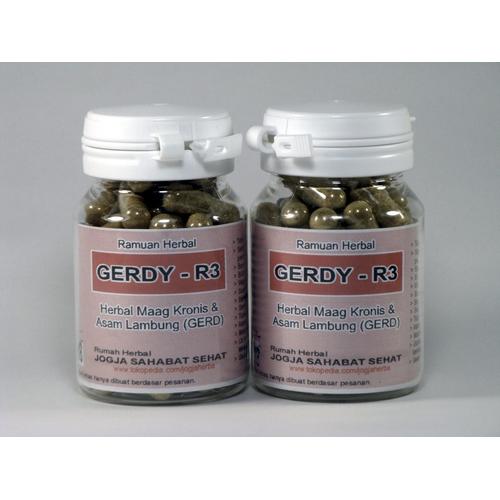 Jual GERDY-R3 (Kapsul Herbal Obat Maag Kronis & Asam Lambung/GERD ...