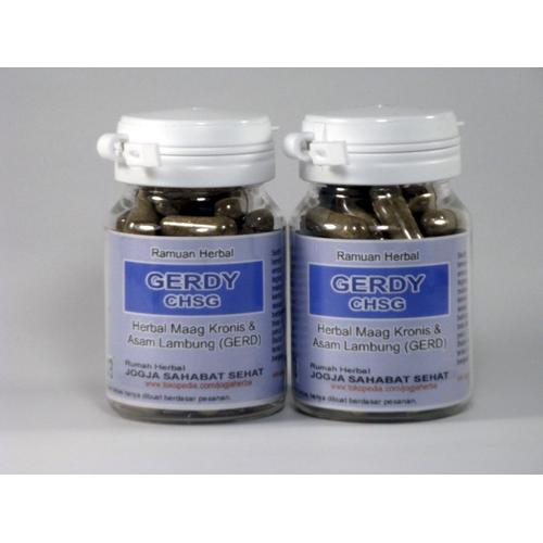 Jual GERDY-CHSG (Kapsul Herbal Obat Maag Kronis & Asam Lambung/GERD ...
