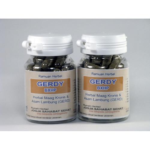 Jual GERDY-BXHP (Kapsul Herbal Obat Maag Kronis & Asam Lambung/GERD ...
