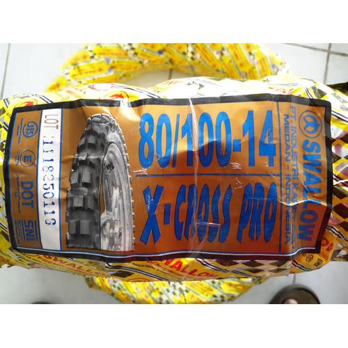 Jual BAN TRAIL RING 14 UK 80/100-14 X-CROSS PRO SWALLOW - Kab. Tuban ...
