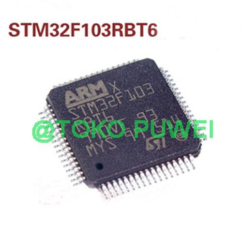 Jual STM32F103RBT6 STM32F103RB LQFP64 32bit ARM Cortex M3 MCU AU00 - Jakarta Utara - toko puwei ...