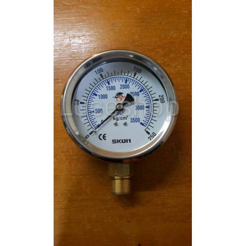 Jual Pressure Gauge / Manometer 4 inchi - 25kg - Jakarta Barat ...
