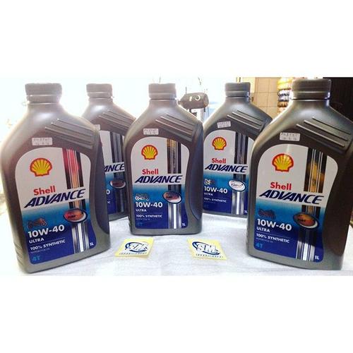 Jual Shell Advance Ultra 10W - 40 1 Liter Oli Motor Full Synthetic ...