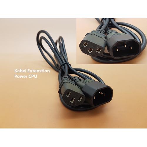 Jual Kabel Power CPU sambungan 1.8m / extension ( male + female ...