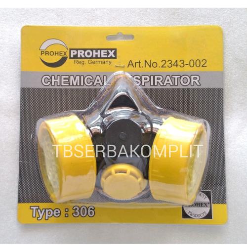 Jual Masker Tabung Karbon Ganda Saringan Ganda NP-306 Masker Kerja ...