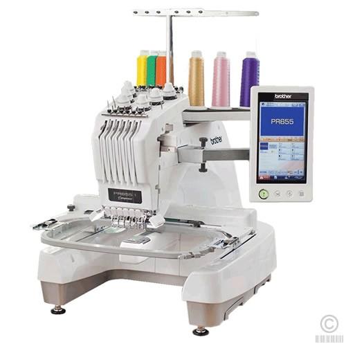 Jual Mesin Bordir Komputer 6 Jarum Brother PR 655E Embroidery Machine ...