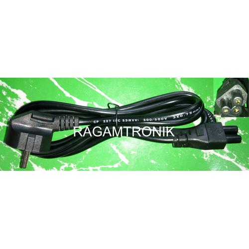 Jual Kabel Power AC - 3 Lubang (type Mickey Mouse) - TEBAL - Kab ...