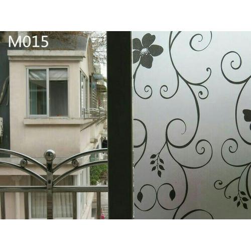 Jual sticker kaca/stiker kaca/stiker motif batik hitam/kaca film - Kota ...