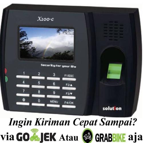 Jual SOLUTION X100 C ABSENSI FINGER PRINT - Jakarta Barat - World IT ...