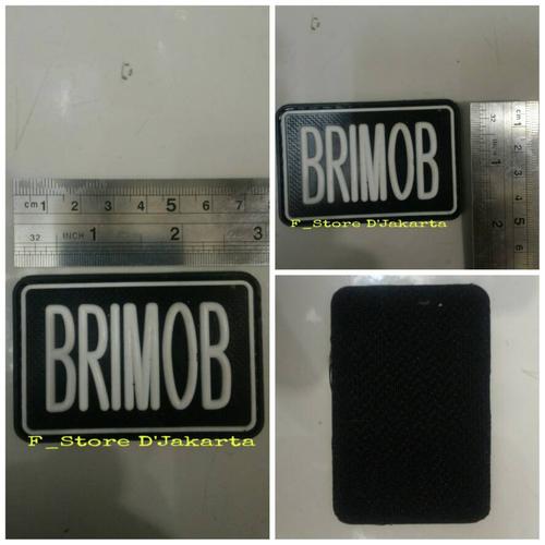 Jual PATCH/BADGE RUBBER "BRIMOB" - Kota Tangerang Selatan - F_Stores ...
