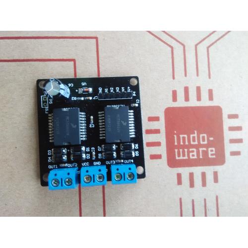 Jual Dual MC33886 Motor Driver Module modul dua ic mc33886 dua motor driver - Kota Semarang ...