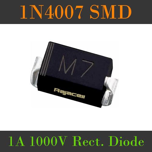 Jual Dioda M7 SMD 1N4007 IN4007 4007 Diode Rectifier 1A 1000V - Kota ...