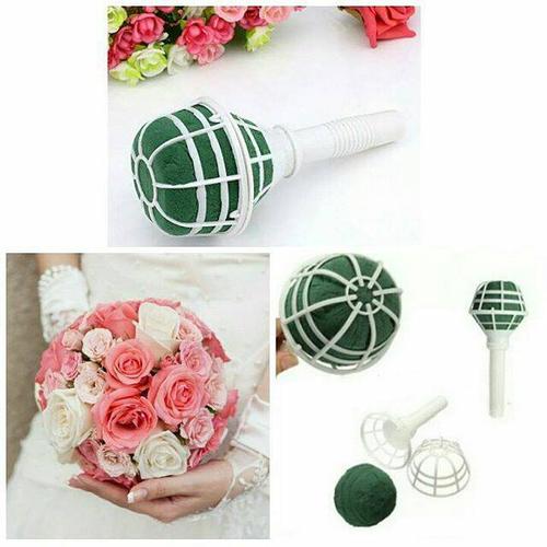 Jual bouquet holder buket bunga bouquet bunga rangkai bunga palsu craft ...