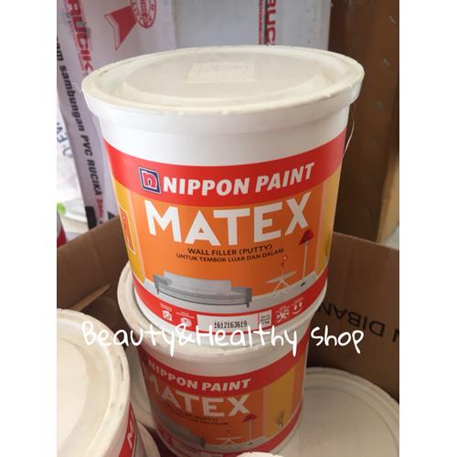Jual PLAMIR MATEX 1kg / WALL PUTTY MATEX / WALL FILLER NIPPON PAINT ...