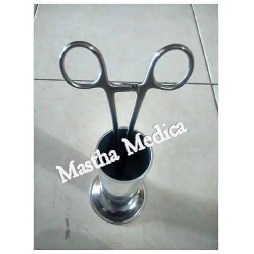 Jual Korentang Set Lurus ( Klem Uterus 25cm + tempat Korentang ...