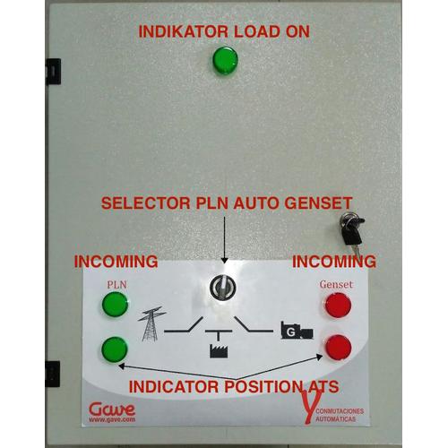 Jual PANEL ATS AMF 1PH TANPA AUTOSTART DAN BATTERY CHARGER - Jakarta ...