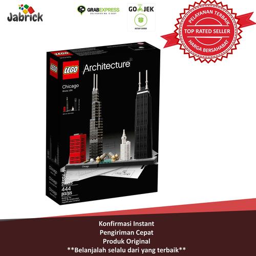 Jual LEGO 21033 ARCHITECTURE Chicago - Jakarta Utara - Jabrick Rumah ...