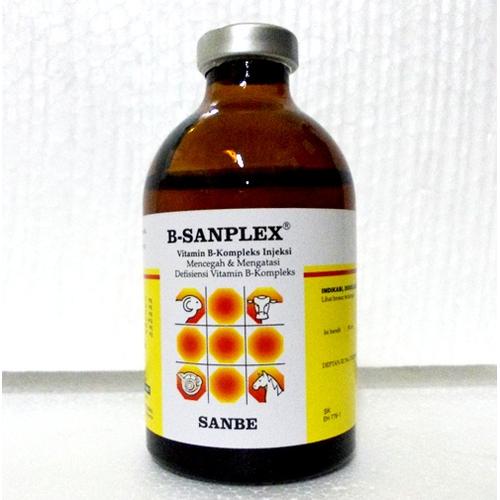 Jual B-SANPLEX Vitamin B Kompleks Injeksi 100 ml untuk Hewan - Kota ...