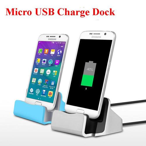 Jual Universal Micro USB 2A Desktop Charger Dock Stand Station For ...