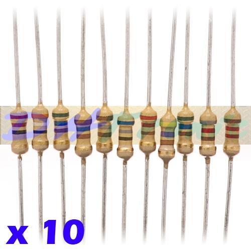 Jual x10 Resistor 1/2W Toleransi 5% - 10K - Kota Tangerang Selatan - DH Tronic | Tokopedia