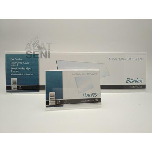 Jual Bantex Slanted Name Plate Holder - Ref.8856 / Acrylyc Papan Nama ...
