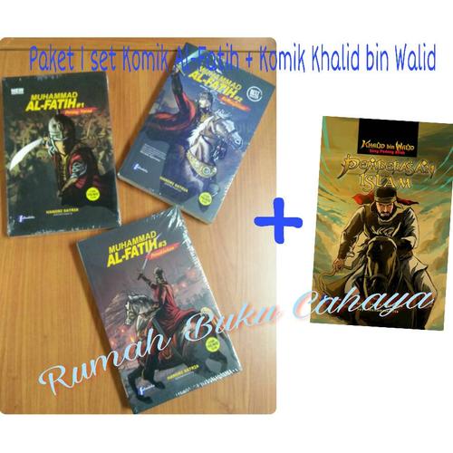 Jual Komik Muhammad Al Fatih (Jilid #1, #2, #3) + Komik Khalid bin ...