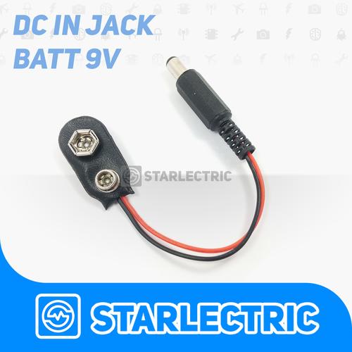 Jual Jack DC For Battery 9V - Jakarta Barat - Starlectric | Tokopedia