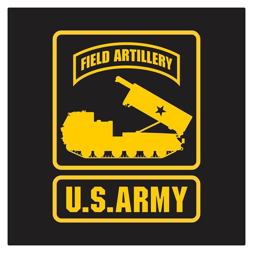 Jual Kyle US Army Field Artillery MLRS Cutting Sticker - Kota Bandung ...