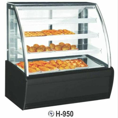 Jual showcase pastry food warmer/mesin penghangat kue dan roti/H-950 ...