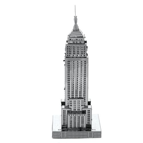 Jual Miniatur Model Kit 3D Fascinations Metal Earth Empire State ...
