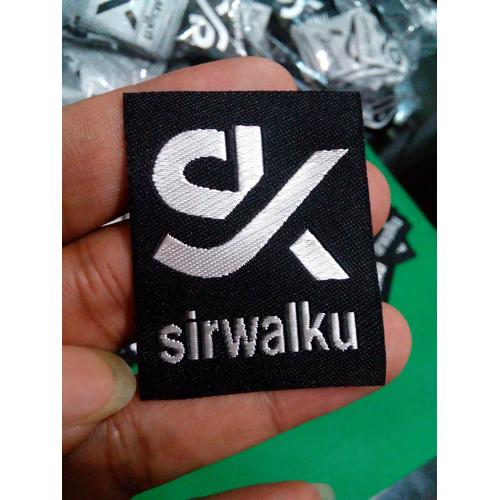 Jual Label Woven uk. 4x5 cm Tulisan Timbul - Kota Bandung - Cahaya ...
