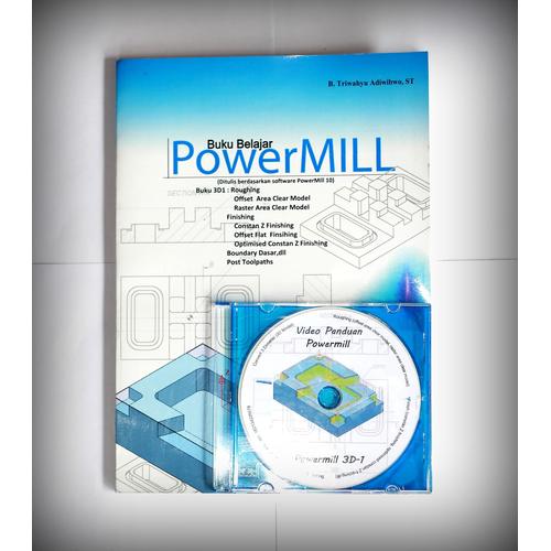 Jual Buku PowerMill 3D1 + Dvd Panduan - Buku + Dvd - Kota Surakarta - BENTO Book Shop | Tokopedia