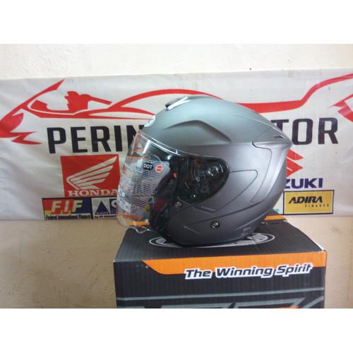 Jual HELM INK DYNAMIC SOLID GREY DOFF THE WINNING SPIRIT - Jakarta ...