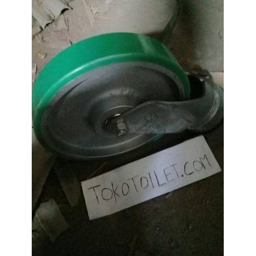 Jual roda 10 inch PU mati troli trolley roda gerobak - Kota Depok ...