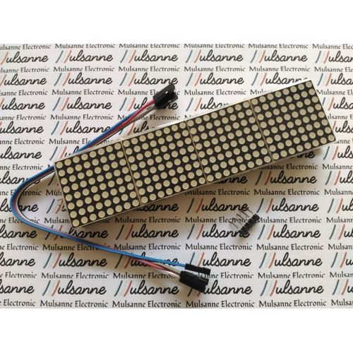 Jual Modul Display Dot Matrix LED 8x32 / 32x8 Max7219 Max 7219 Moving ...