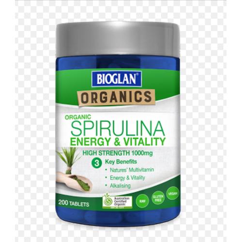 Jual Bioglan Spirulina high strength 1000mg isi 200 tablet - Kota ...