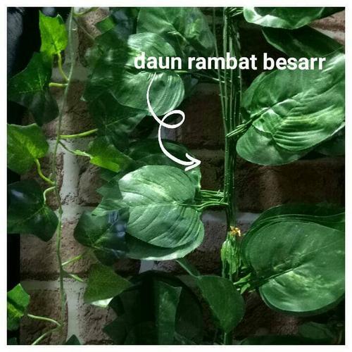 Jual DAUN RAMBAT BESAR BUNGA PLASTIK ARTIFISIAL ARTIFICIAL DEKORASI - Jakarta Barat - Ditari ...