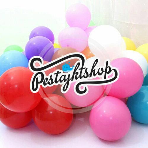 Jual Balon Doff | Balon Bulat Latex Doff - biru tua - Jakarta Barat ...