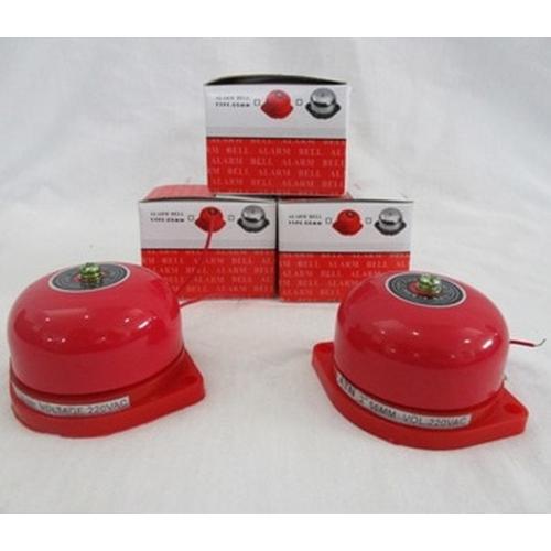 Jual Bell Bel Kring AC 2 inch Bahan Besi Merah/Alarm Bell Suara Kencang ...