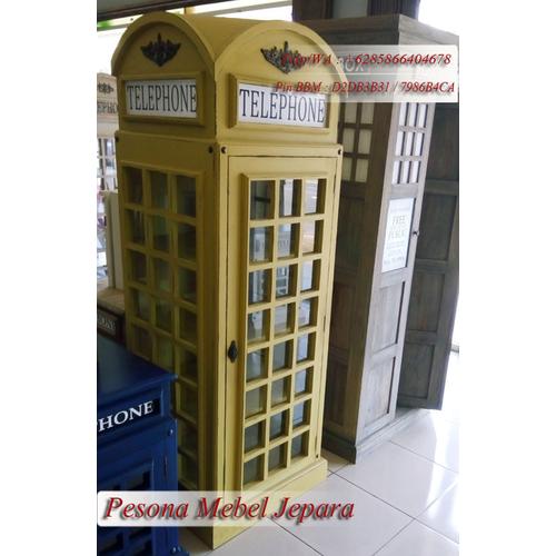 Jual Lemari Telepon atau Box Telepon London atau Inggris atau Box ...